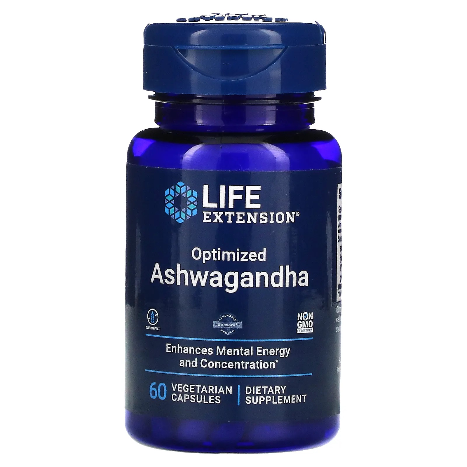 Life Extension Optimized Ashwagandha 60 Vegetarian Capsules | Lazada PH