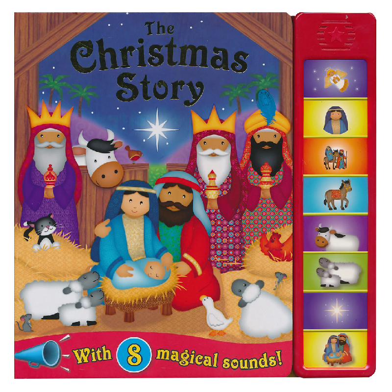 The Christmas Story Collection children's phonation story cardboard ...