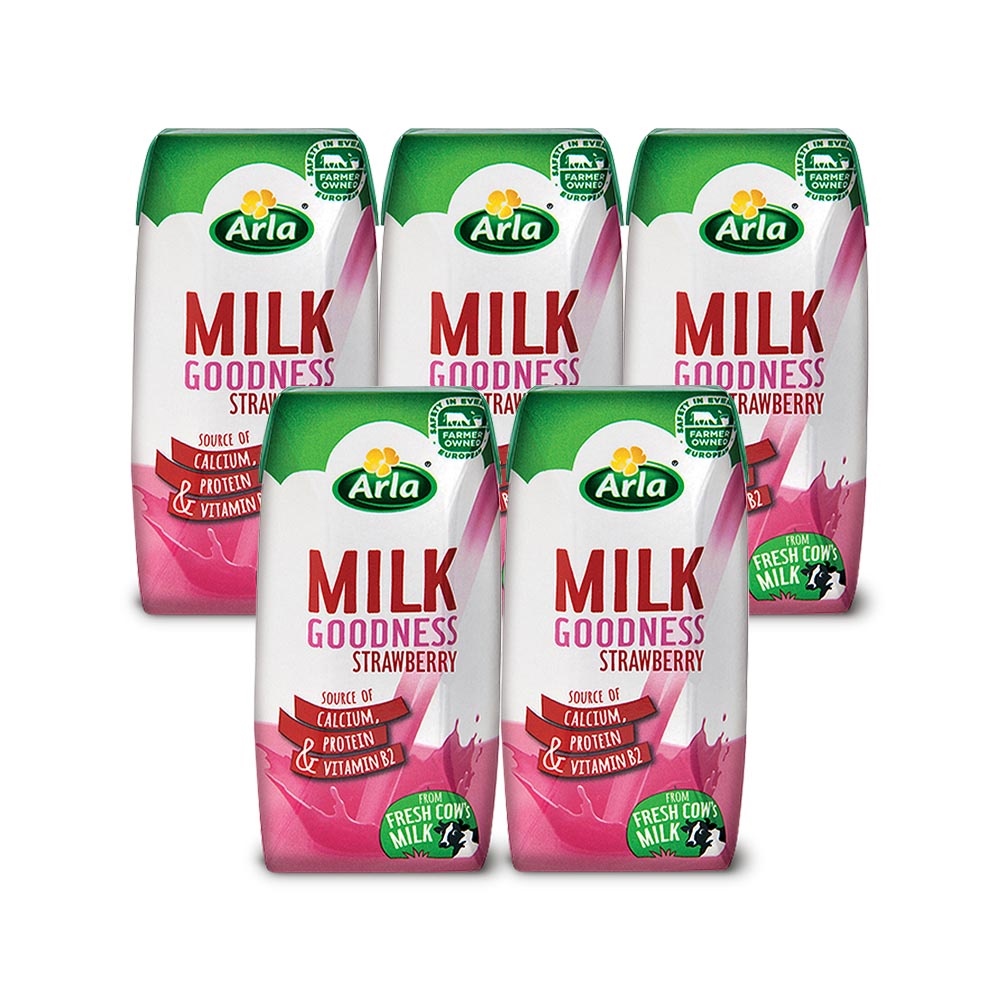 Arla Strawberry Milk 200ml by 5s | Lazada PH
