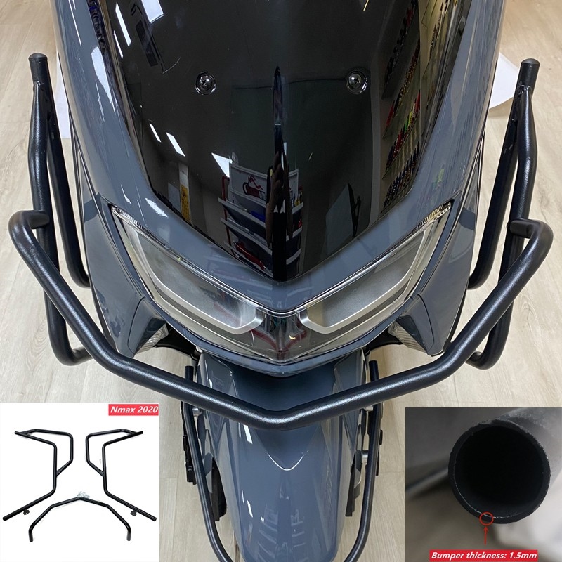 HOT Yamaha Nmax V2 2020 Crash Guard Bumper stainless steel | Lazada PH
