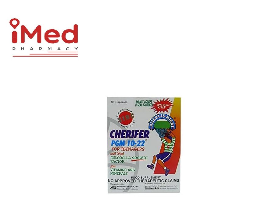 CHERIFER CAPSULE PGM 10-22 W/ ZINC 30's | Lazada PH