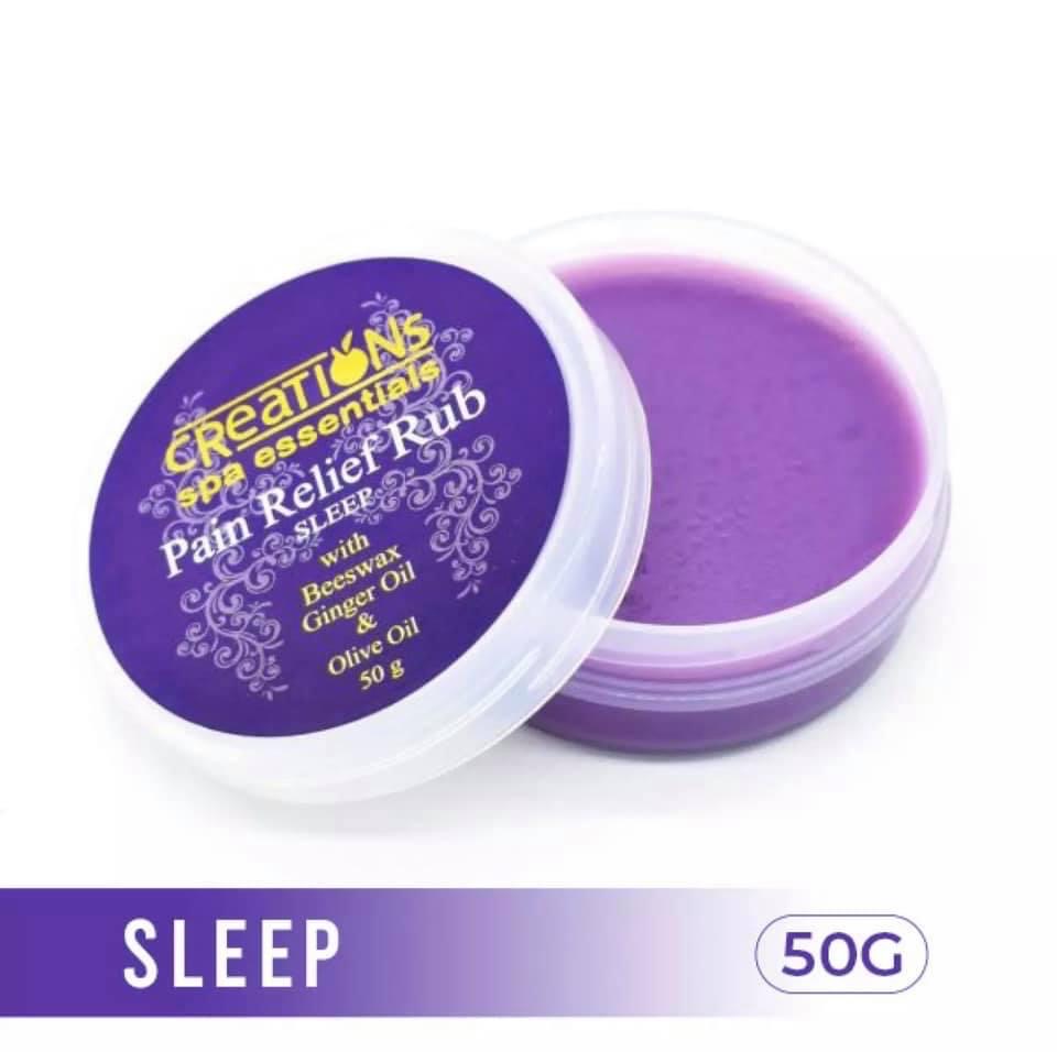 Creations Spa Essentials Massage Rub Sleep 50g Night / Violet ...