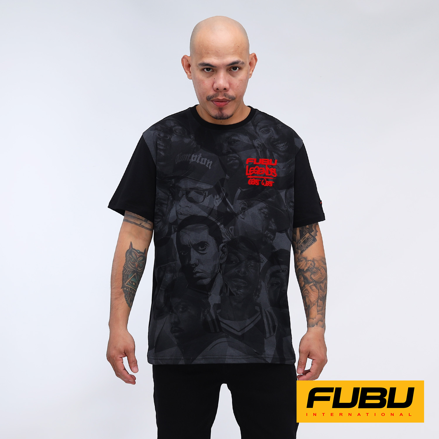 Fubu Round Neck Regular Fit FBT01A-3332 | Lazada PH