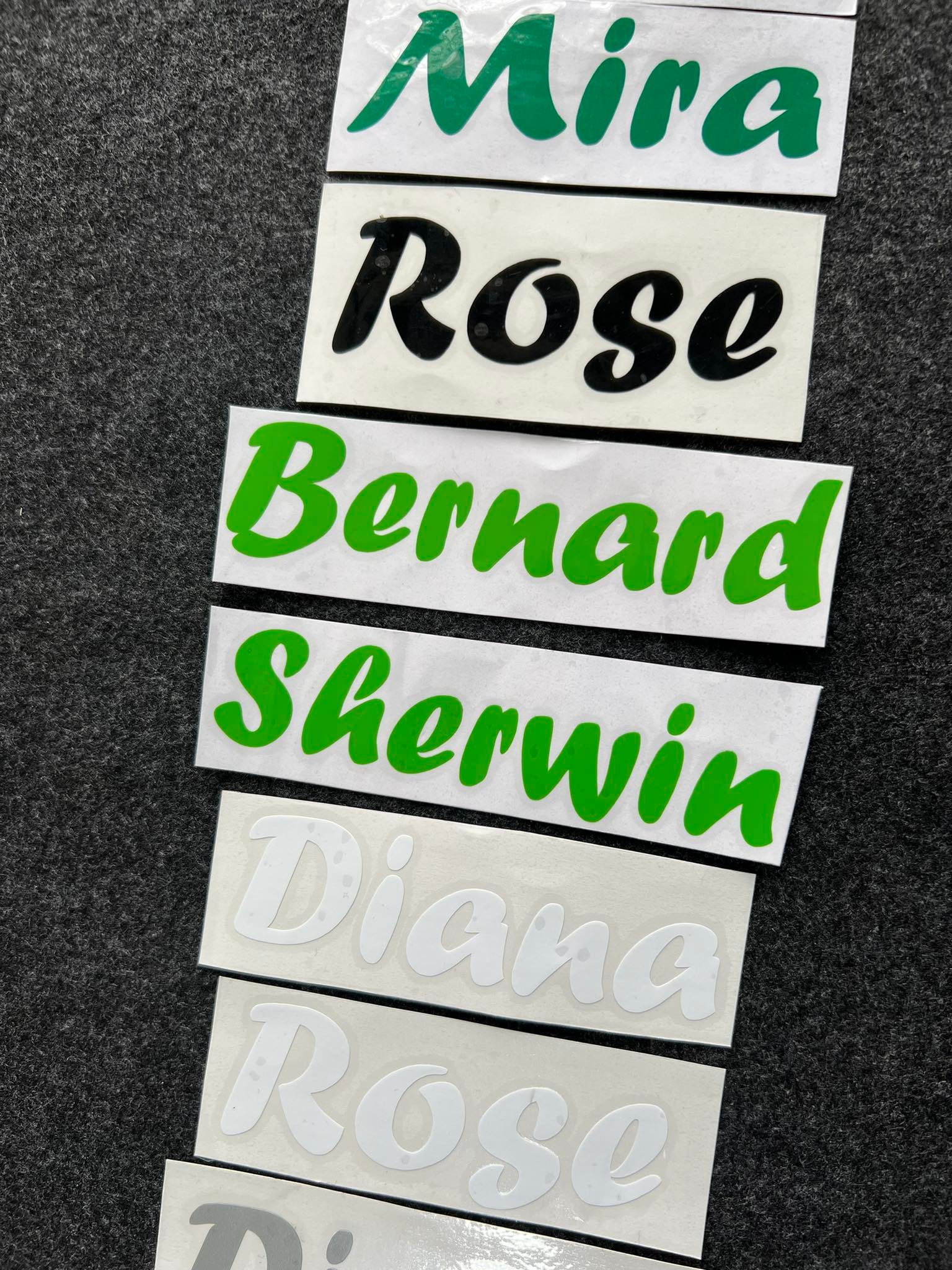 Personalize Custom Name Decals Sticker For Tumbler's ( AquaFlask ...