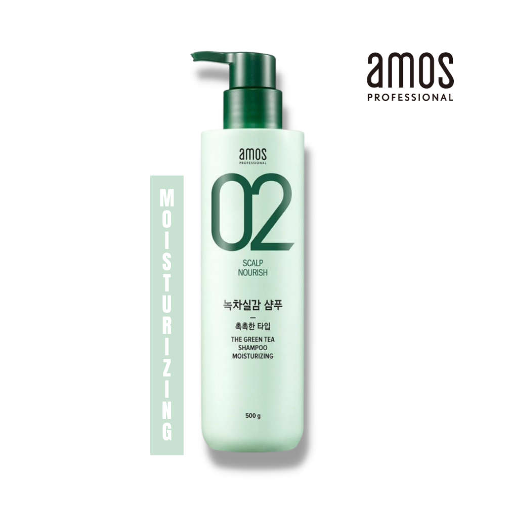 AMOS Professional The Green Tea Shampoo 500g | Lazada PH