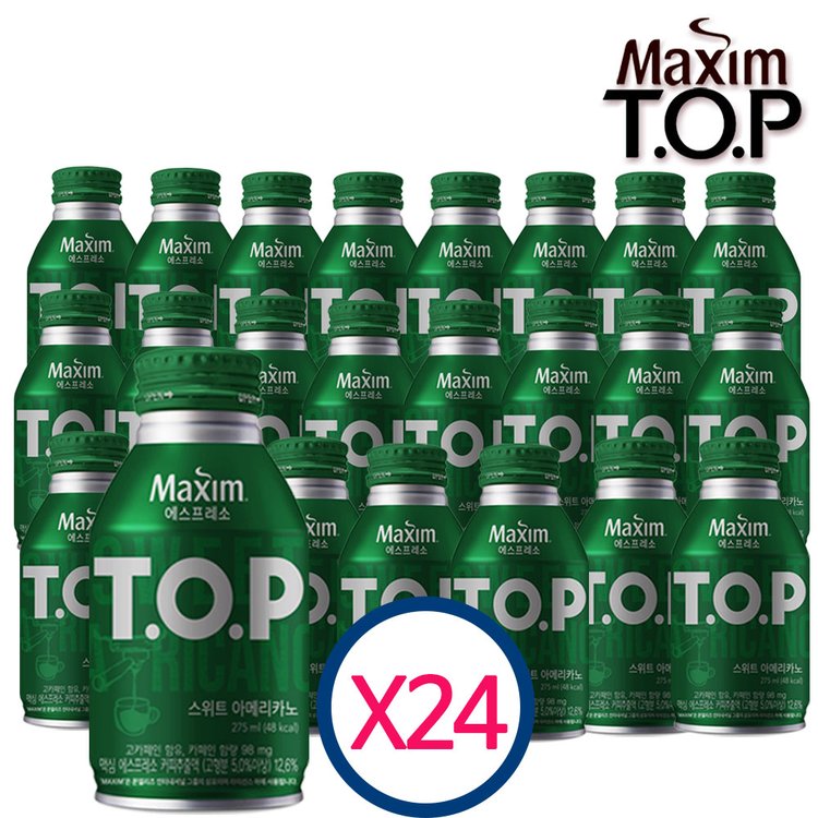 [WHOLESALE] MAXIM T.O.P Espresso Coffee - SWEET AMERICANO (24 x 275ml ...