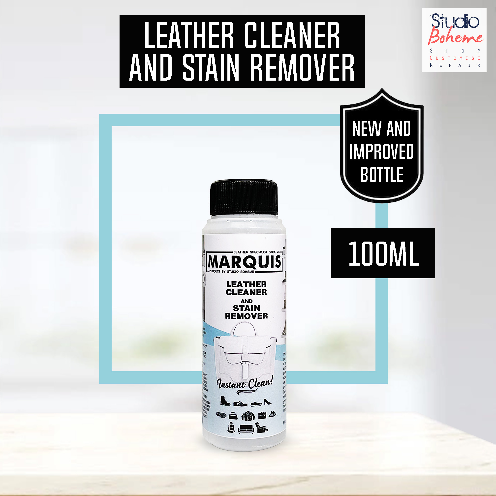 Leather Cleaner and Stain Remover MARQUIS LEATHER CARE | Lazada PH