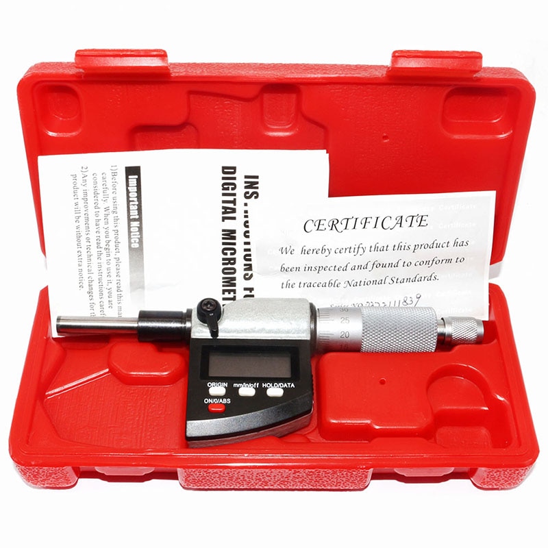 Scale With Head Meter Electric Head Micrometer Digital Precision High 0 ...