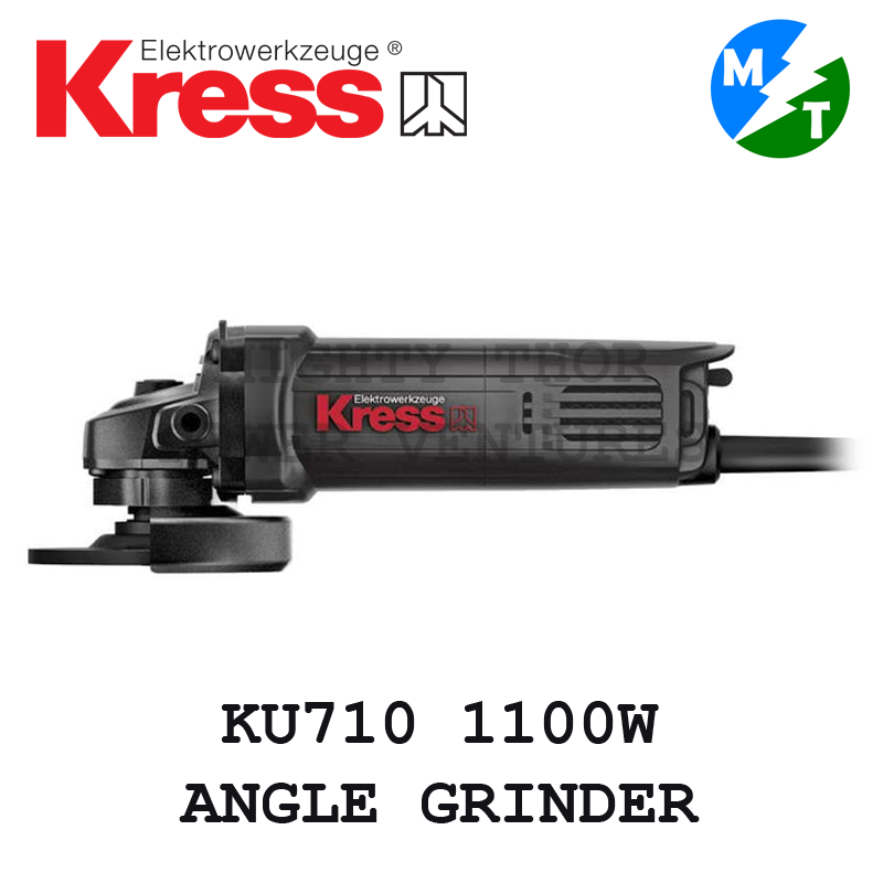 Kress KU710 Industrial Angle Grinder 1100w 100mm High Power ...