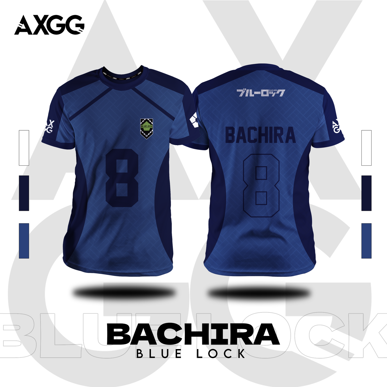 AXGG " Blue Lock " Anime T-Shirt | Lazada PH