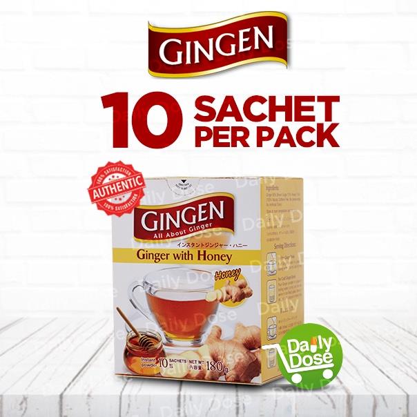 （New product） GINGEN 100 Ginger Tea with Honey/ Brown Sugar and Strong ...