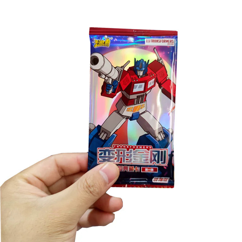 KAYOU Transformers Card Game Optimus Prime Bumblebee Robot Collection ...