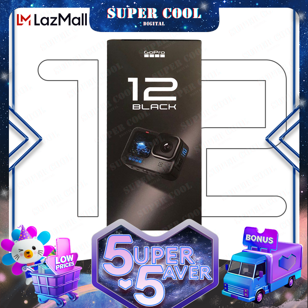 GOPRO HERO 12 BLACK Waterproof Action Camera | Lazada PH