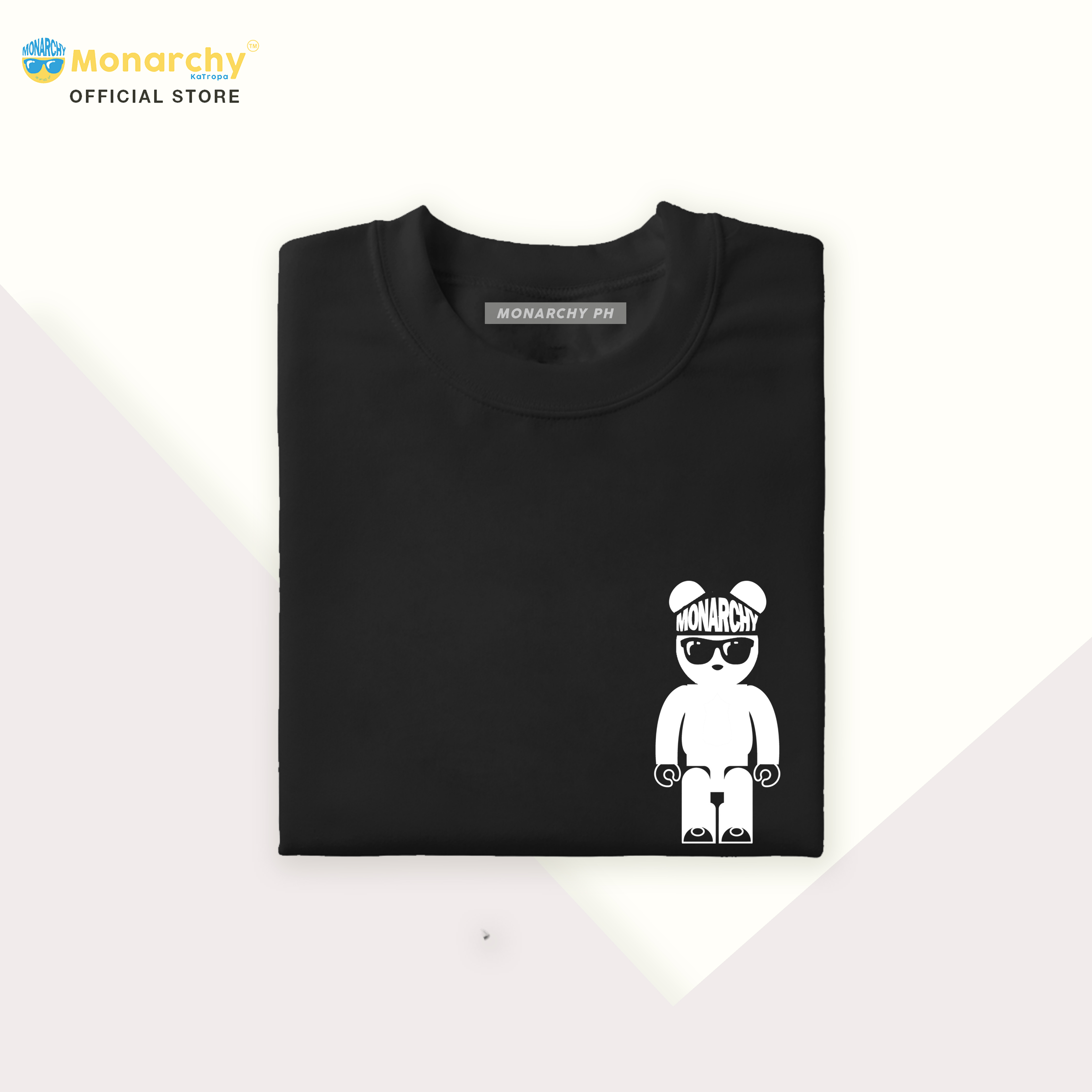 Monarchy Official POCKET GRAPHIC TEE PLAIN BEARBRICK | Tshirt Shirts ...