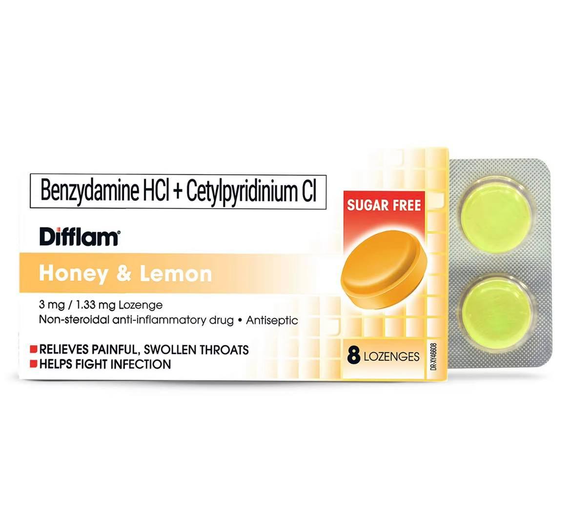 Difflam Honey & Lemon 8 Lozenges | Lazada PH