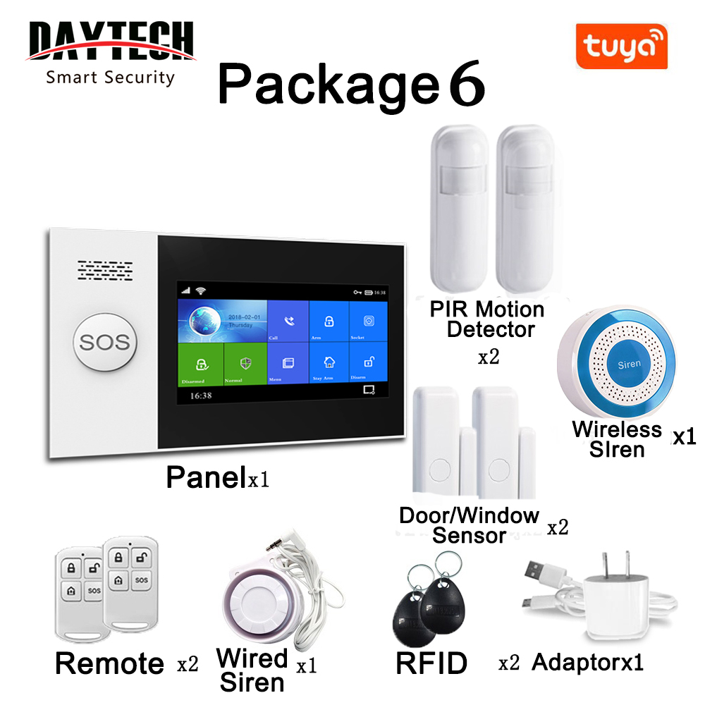 DAYTECH Home Security Alarm System for House Anti Theft Alarm for home ...