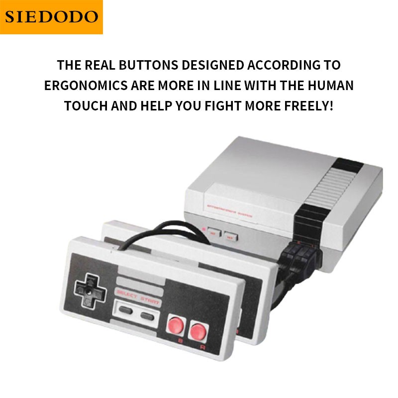 Mini Console Game Player Family Computer Built in 648 Classic Games TV ...