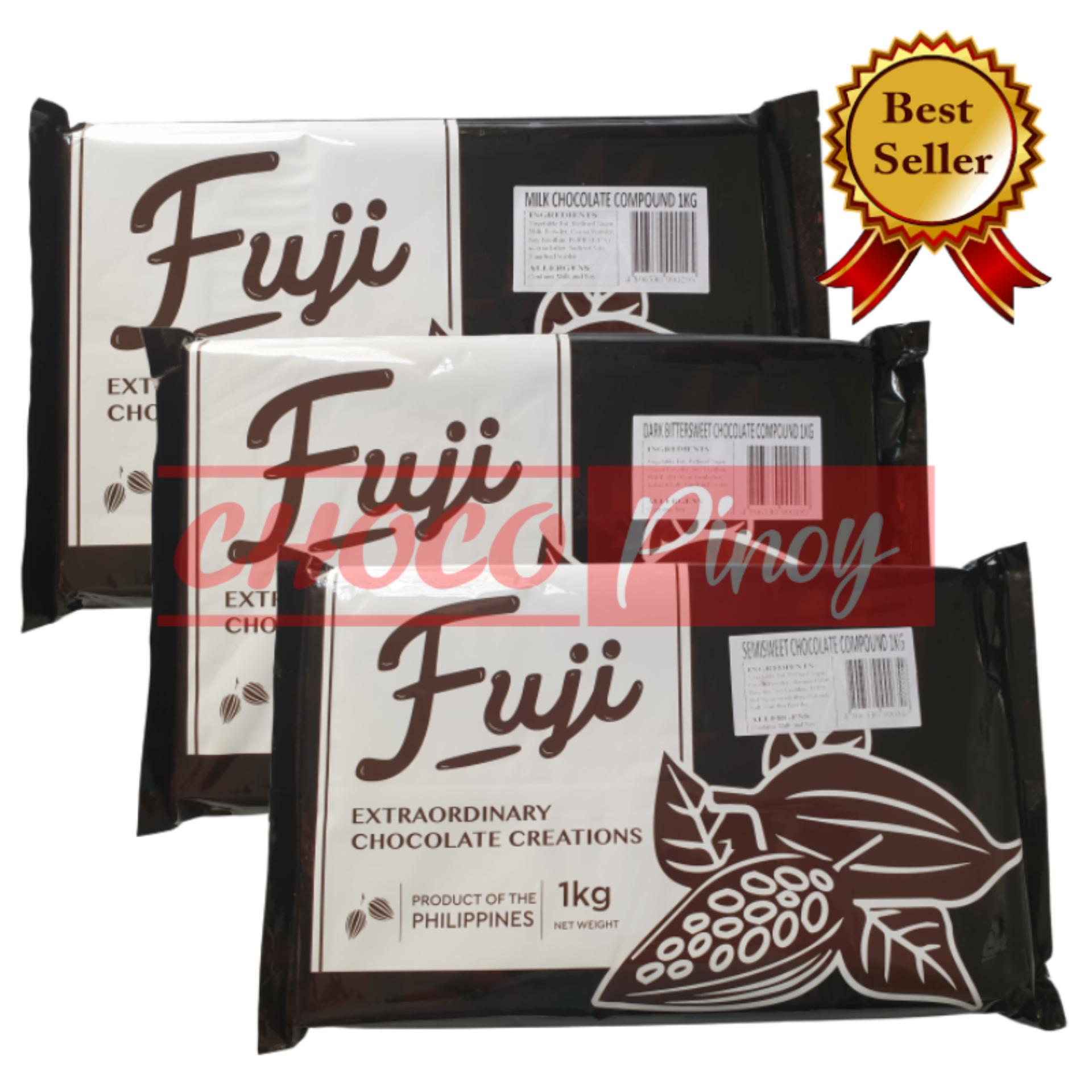 Choco Pinoy 1 Kilo Fuji Milk + 1 Kilo Semisweet + 1 Kilo Dark ...