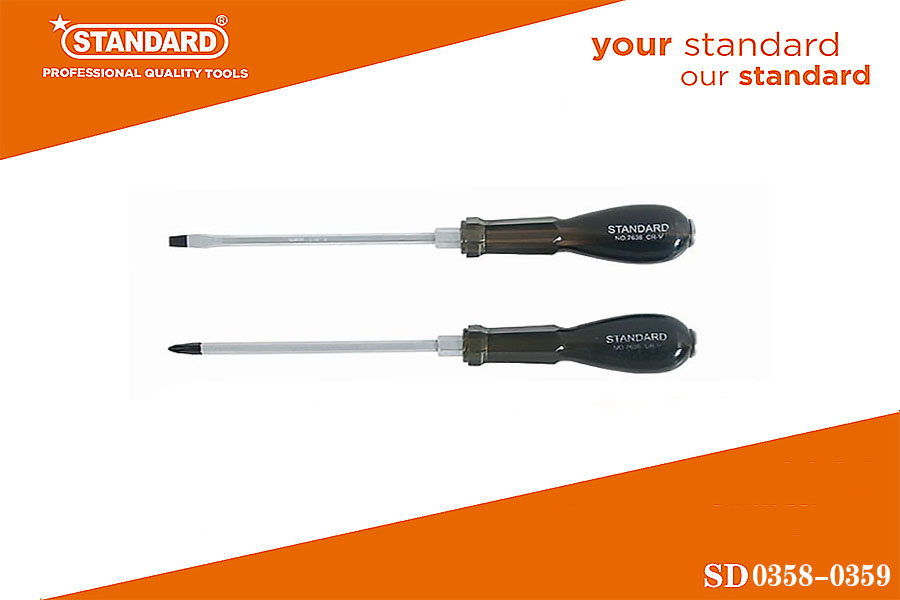black screwdriver 6 inches (+/-) with magnetic | Lazada PH