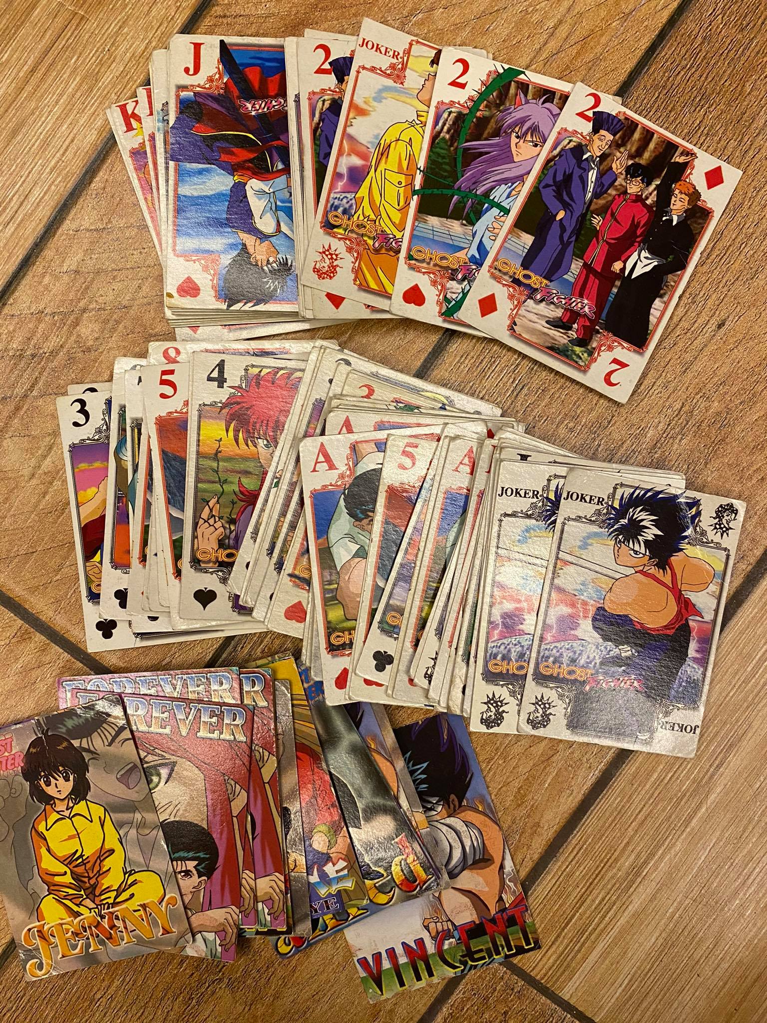 GHOST FIGHTER CARDS REPACK - 10 CARDS PER PACK - COLLECTIBLE 90s TEKS ...