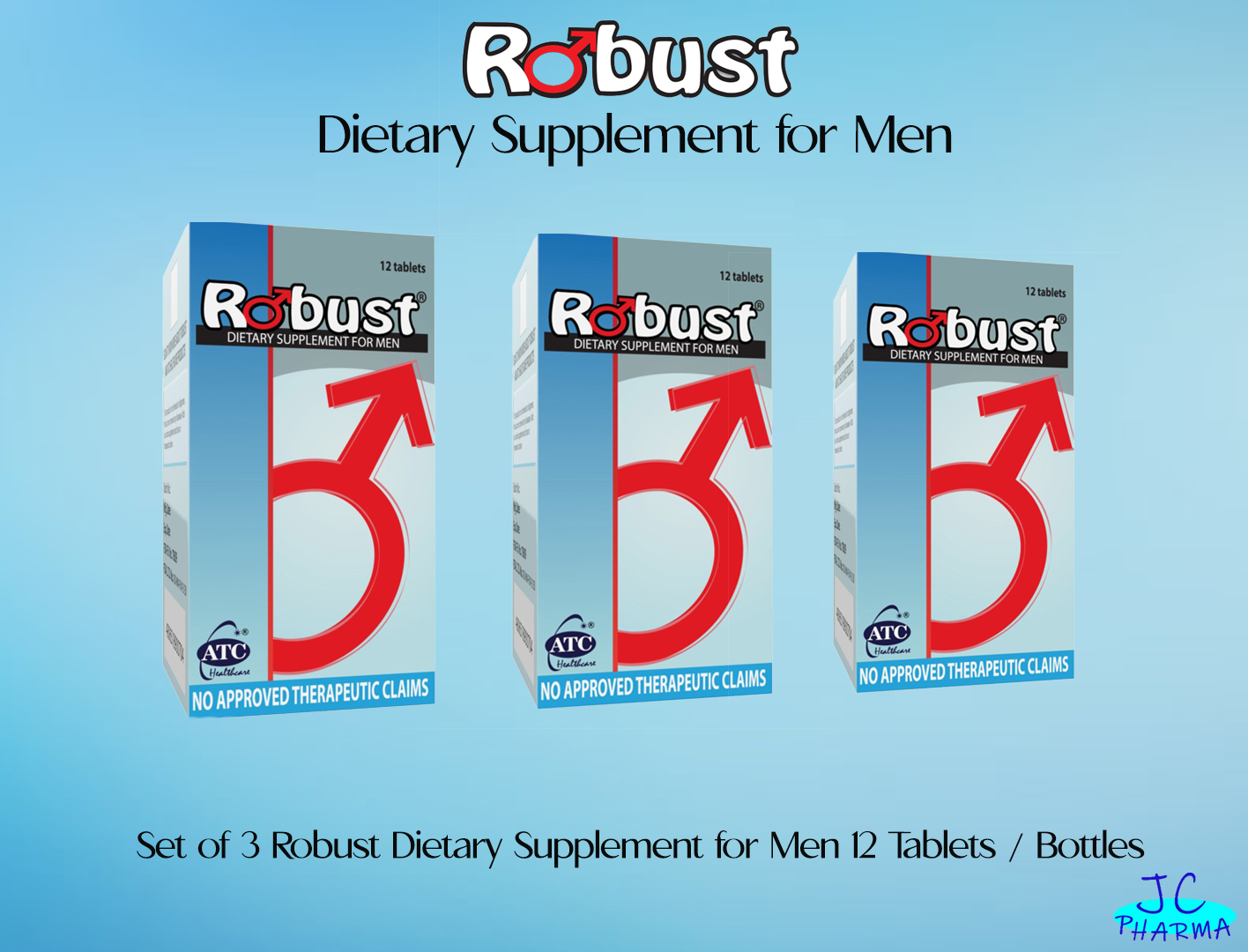 Authentic Robust Regular Set of 3 ( 12 tablets ) | Lazada PH