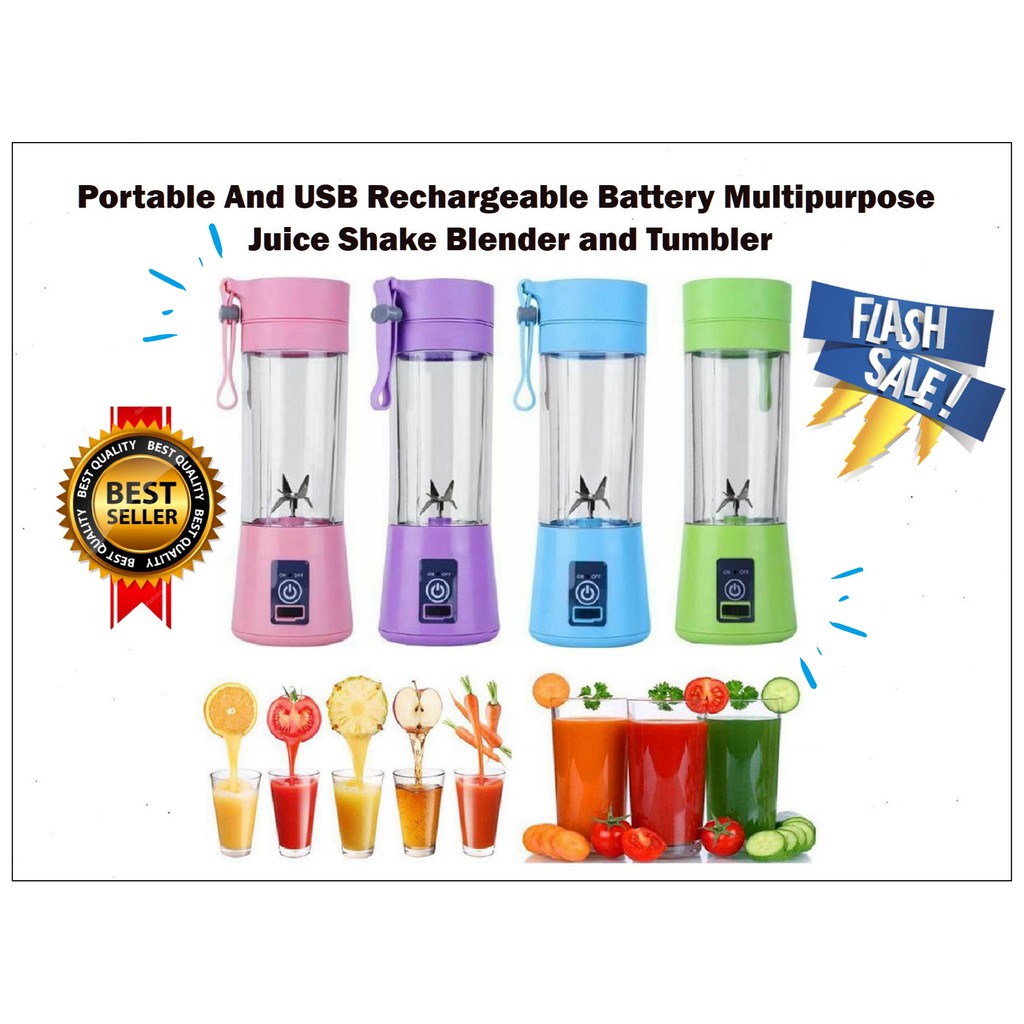 【Spot in Manila】Portable And USB Rechargeable Battery Multipurpose ...