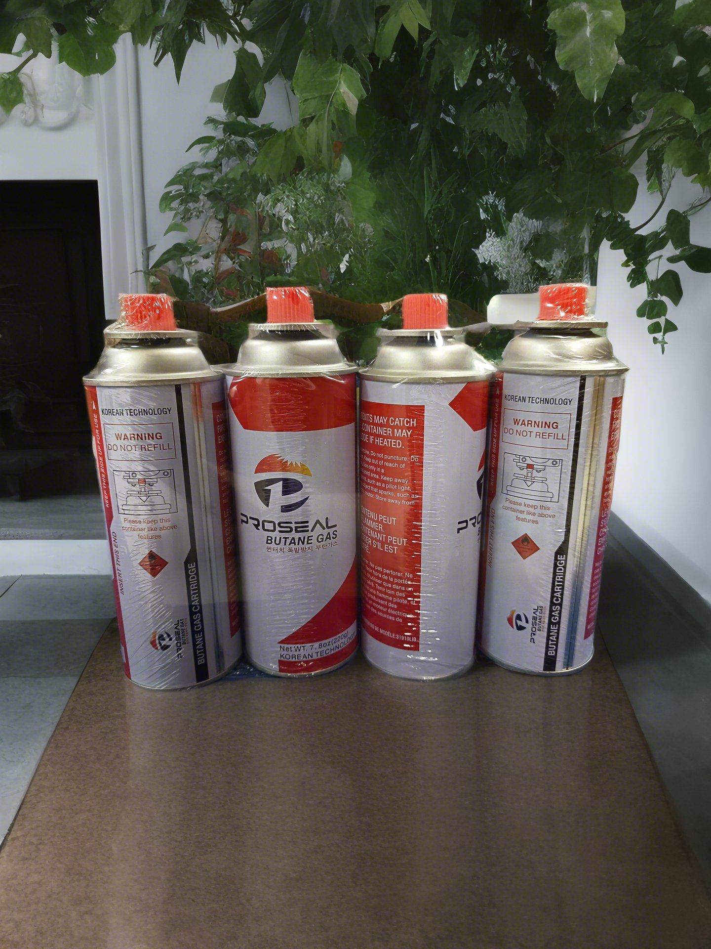 【High Quality Gas】Proseal Safe Butane Gas for Portable Gas 4pcs | Lazada PH