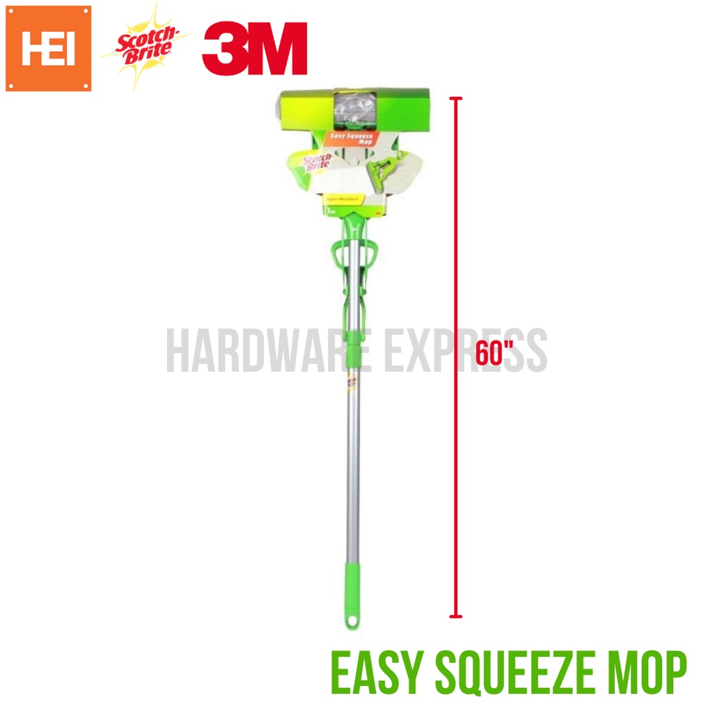 ☞3M Scotch Brite Spin Mop, Easy and Quick Sweeper, Easy Squeeze, Super ...