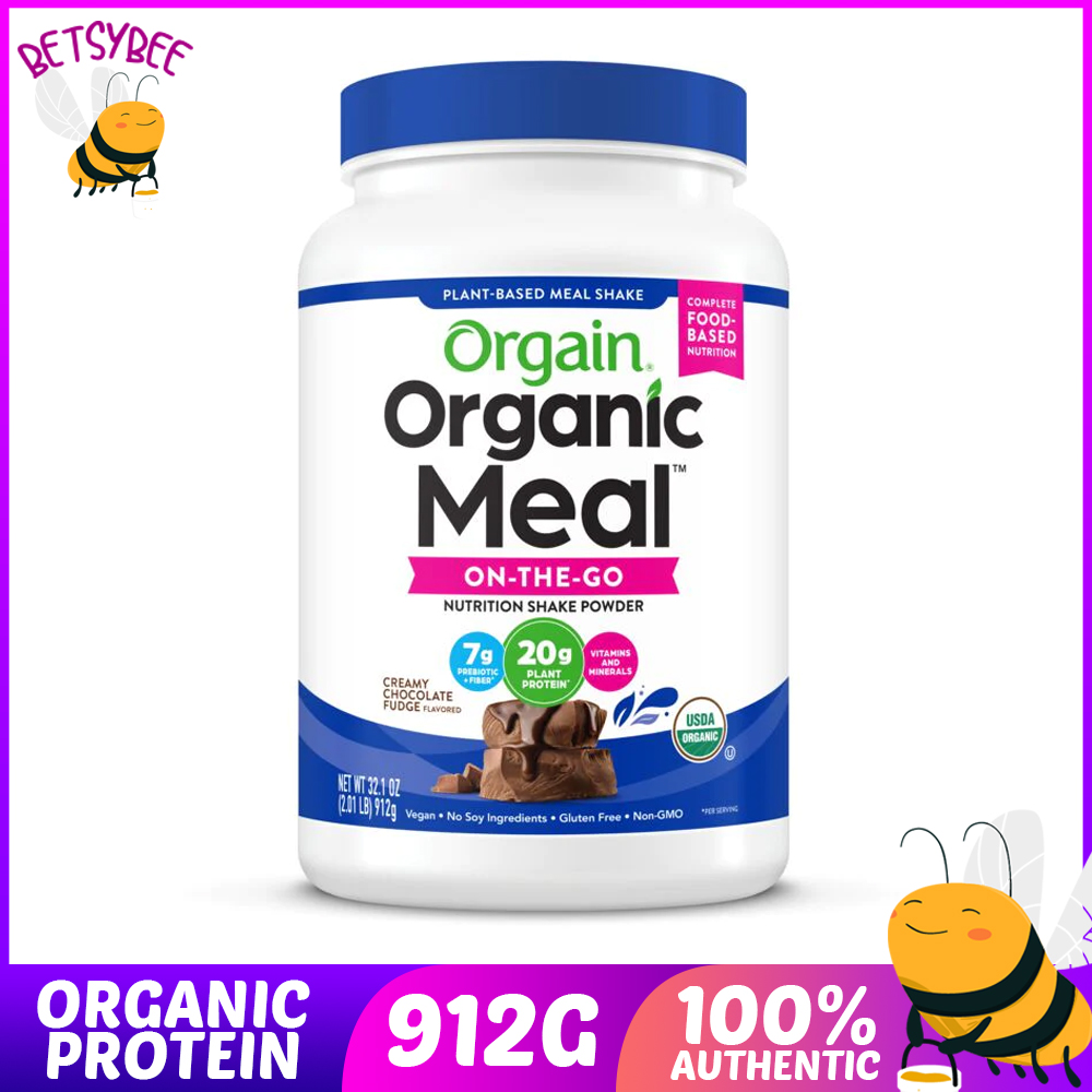 Orgain Organic Meal + Vitamins & Minerals Nutrition Powder Creamy ...