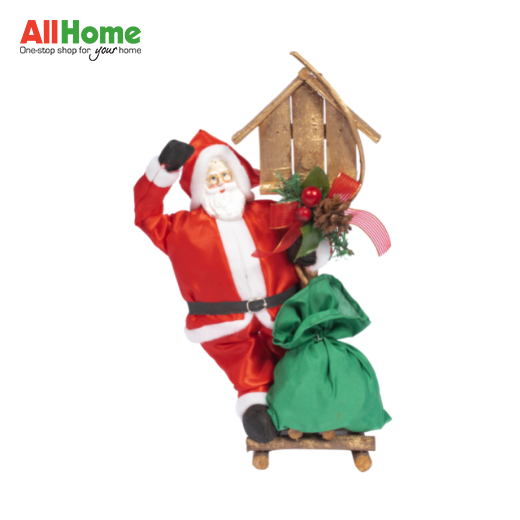 Christmas Mini Bark House Table Top W/ Santa 14"H | Lazada PH
