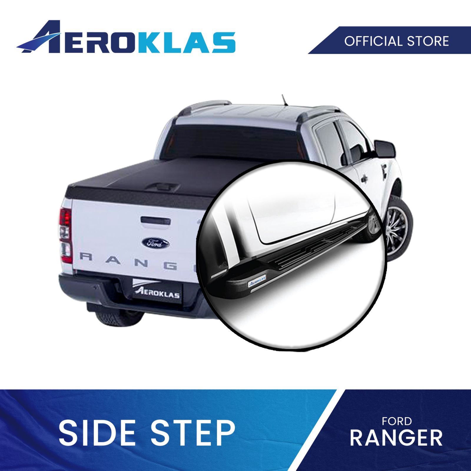 Aeroklas Side Step - Ford Ranger 2018 - 2022 (FREE INSTALLATION ...