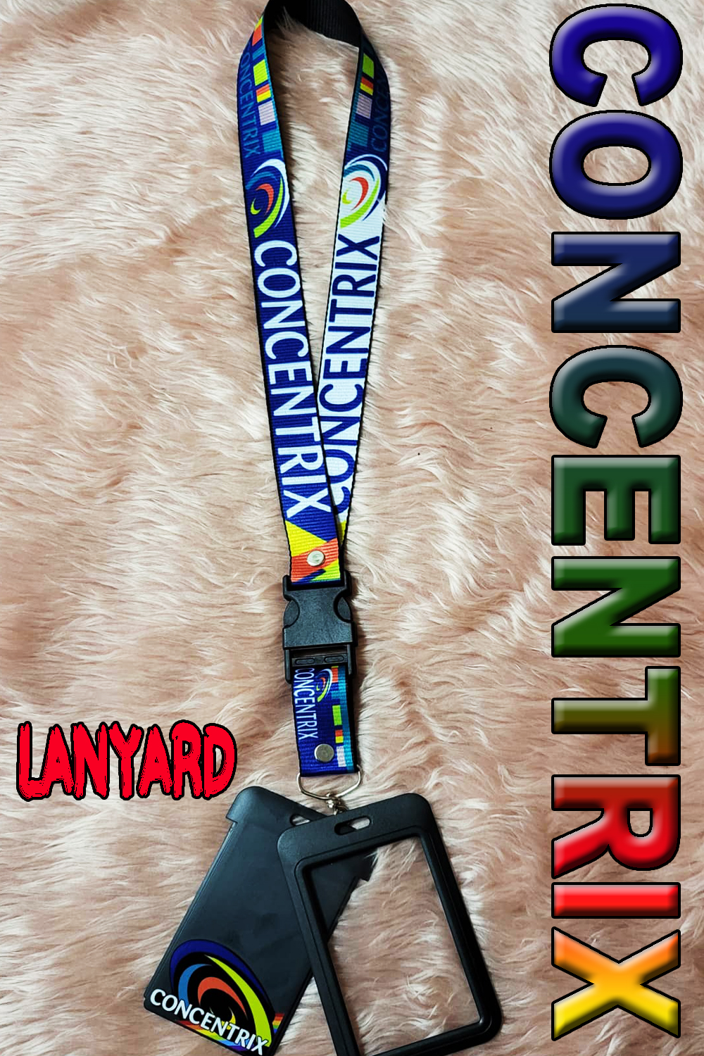 New Concentrix ID Lace Lanyard Cord ID Sling | Lazada PH
