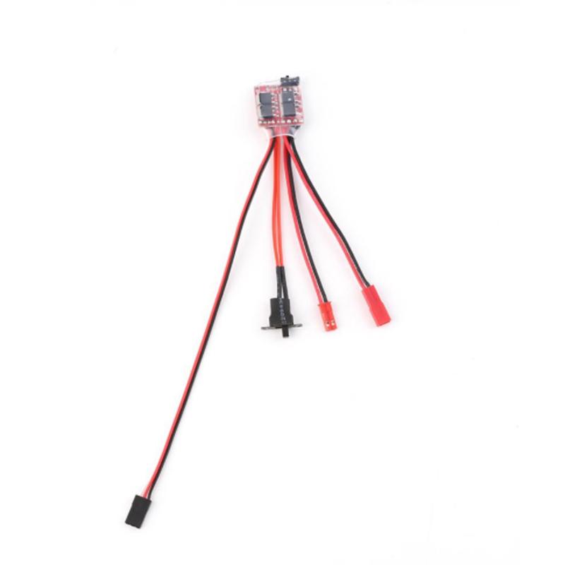 30A Mini Brushed ESC Brushed Electronic Speed Controller for RC Car for ...