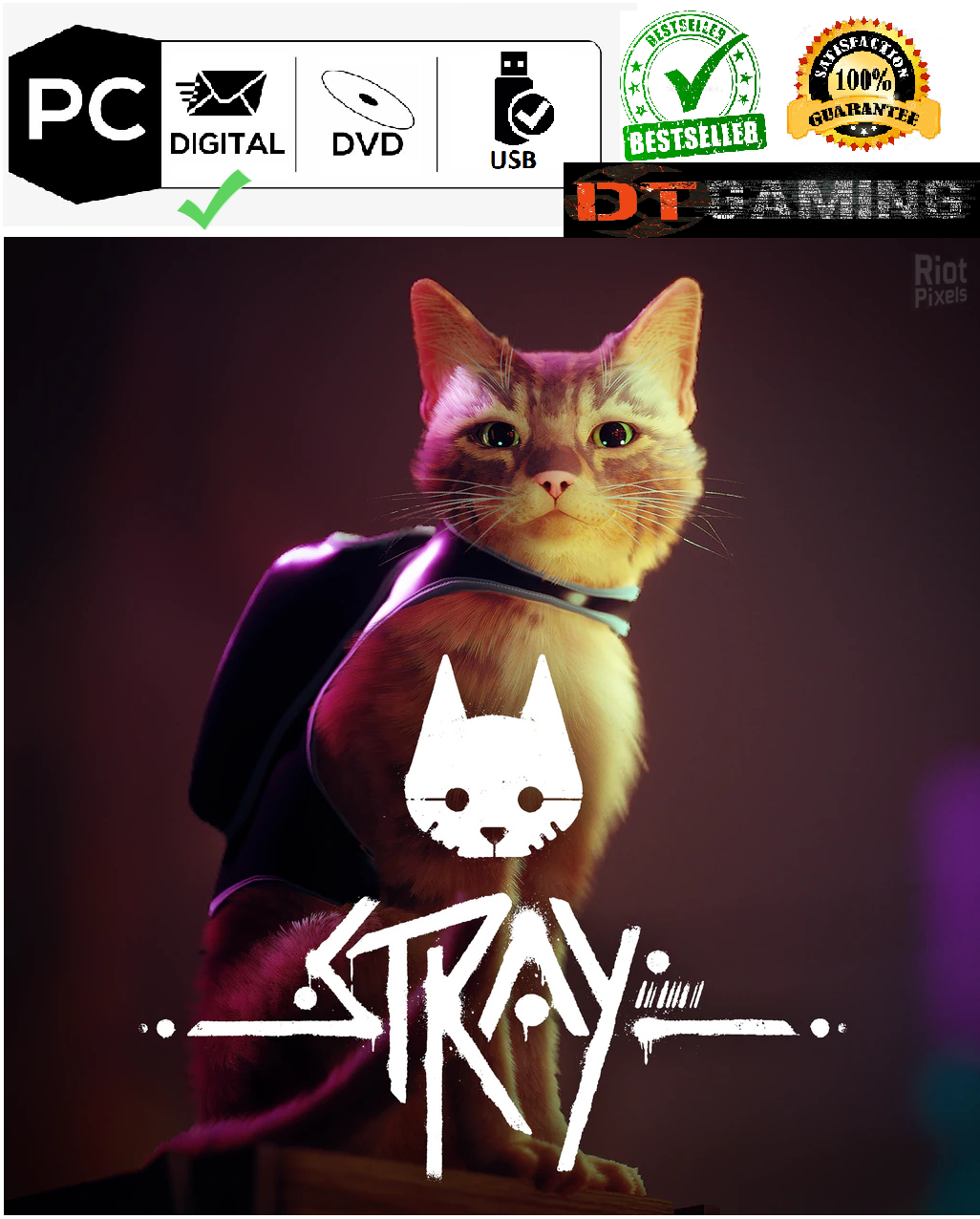 STRAY PC Game | New!! | Latest 2022 | For Windows | Full Version | Paid ...