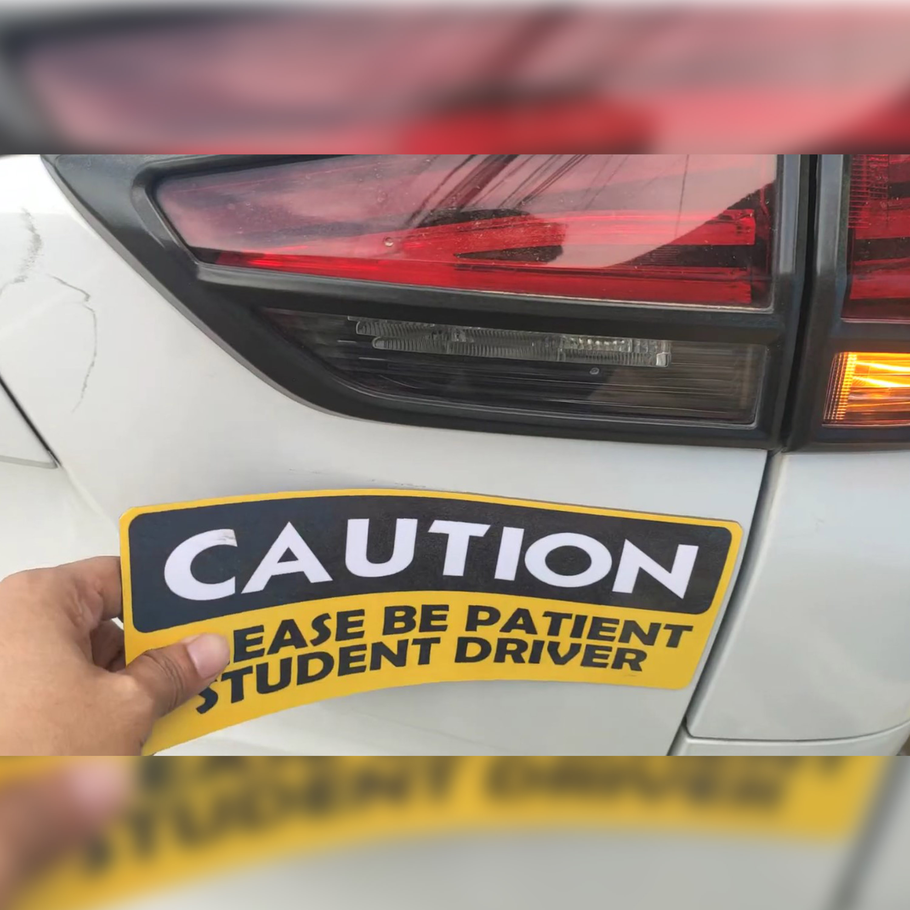 Magnetic Sign Please Be Patient NEW Driver Removable | Lazada PH