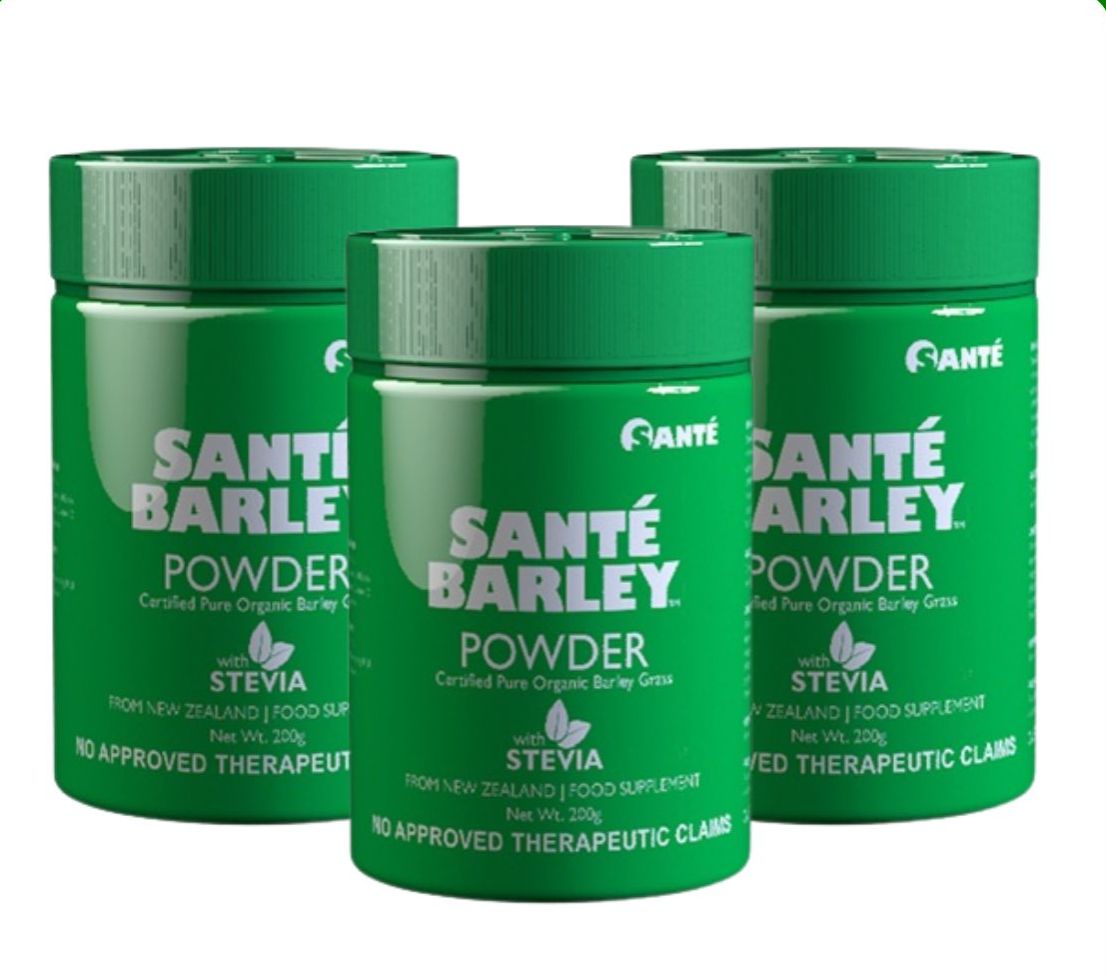 Sante Barley PURE BARLEY Canister 200g [ 3 Canister ] supplementals ...