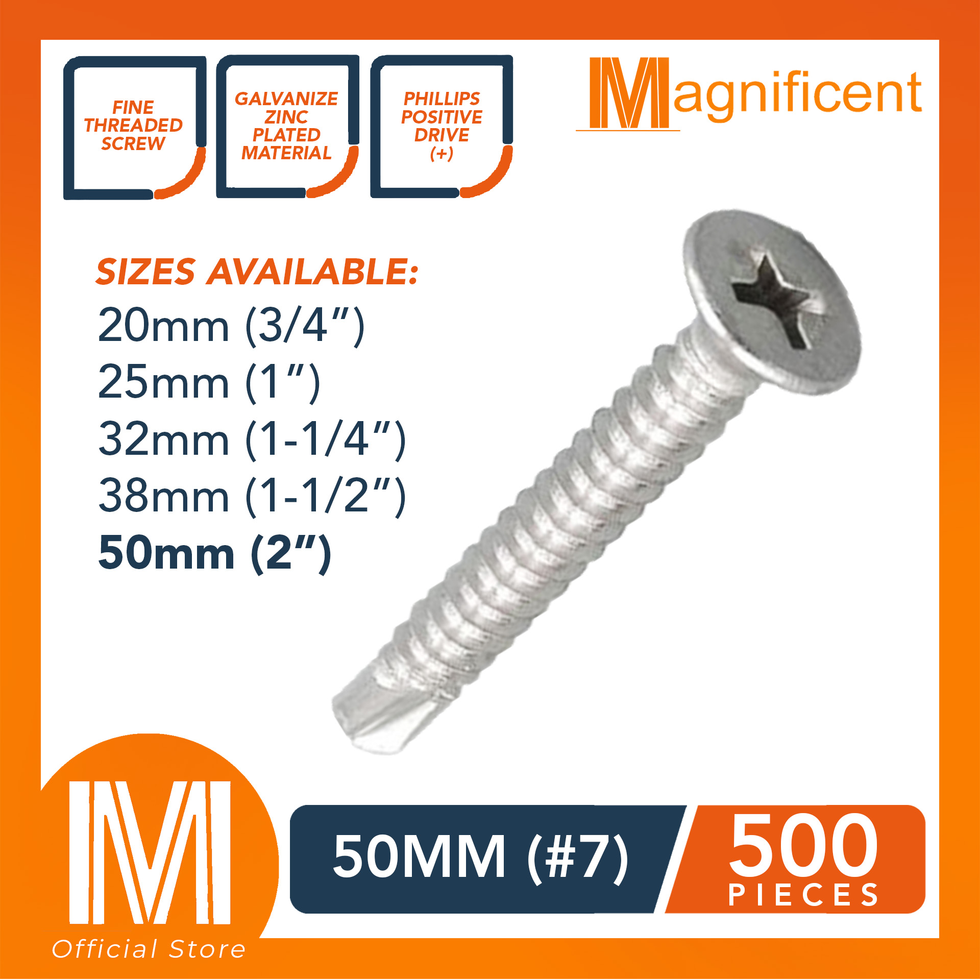 500pcs Self Drilling Hardiflex Screw Window Screw for Ficem Fiber ...