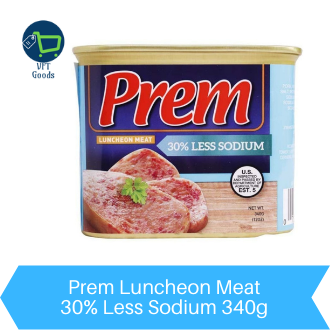 Prem Luncheon Meat 30% Less Sodium 340g | Lazada PH