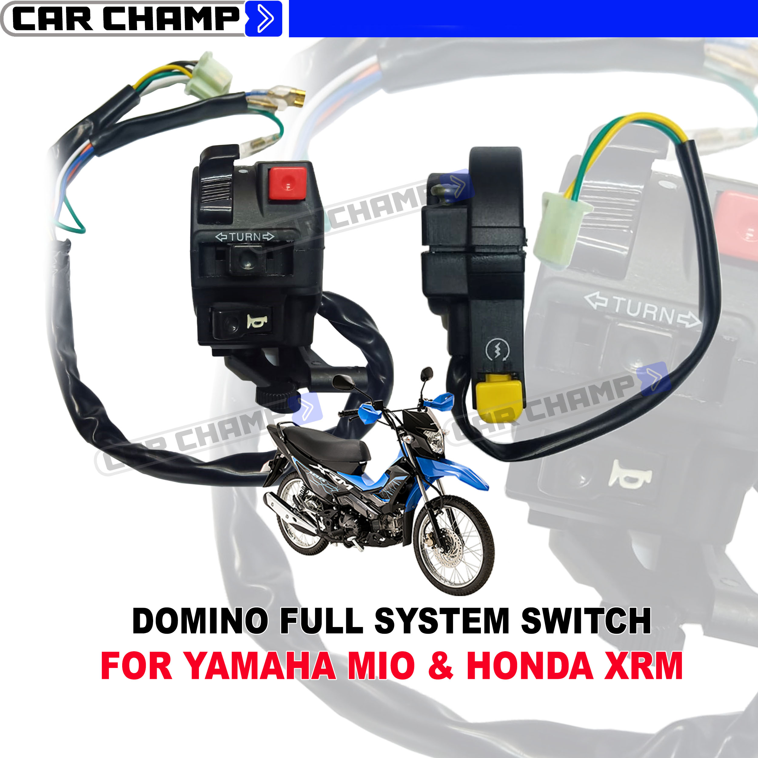 Domino Full System Control Handle Bar Switch for Mio i125, M3 , Mio ...