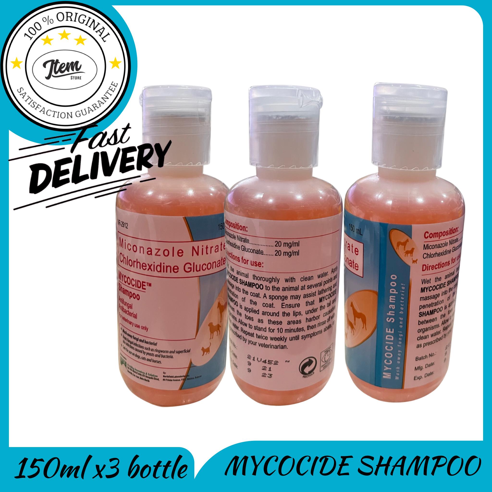 MYCOCIDE SHAMPOO SET OF 3 BOTTLES | Lazada PH