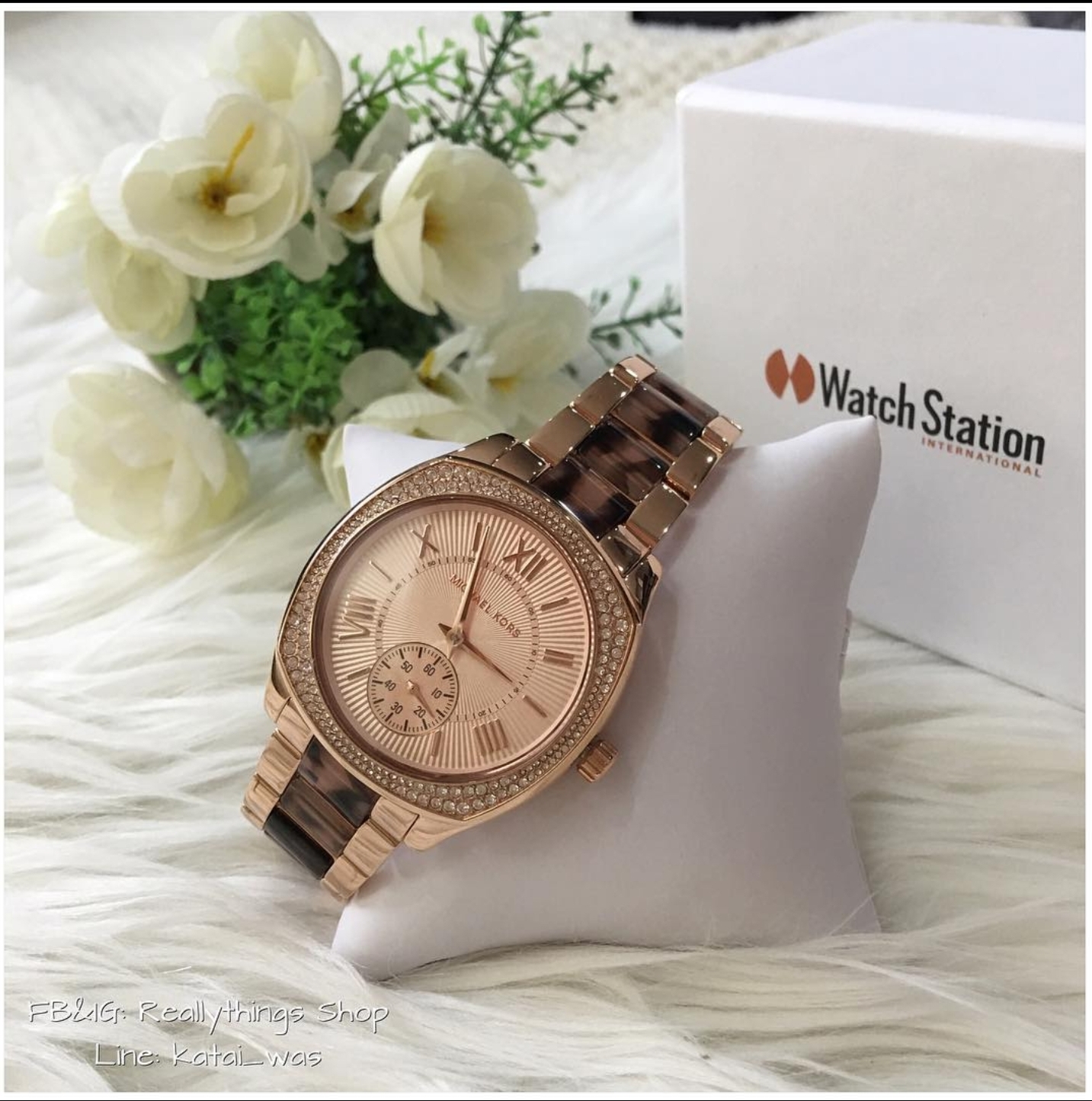 Guaranteed Original Michael Kors Bryn Rose Gold Dial Ladies Watch ...