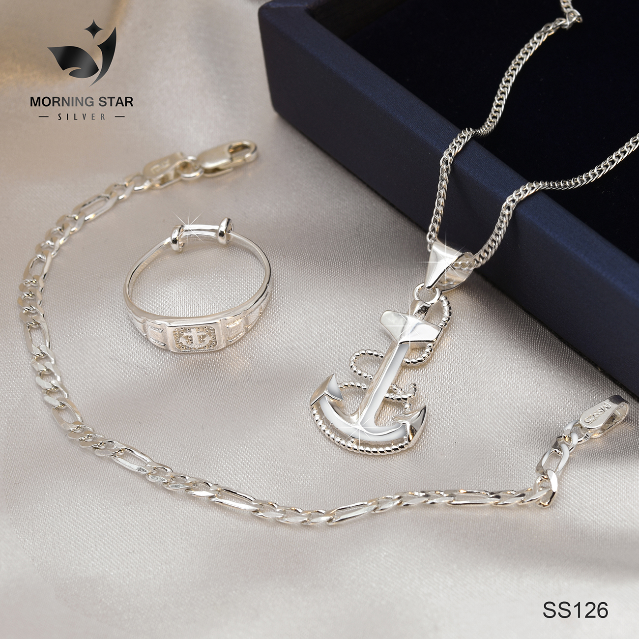 Morning Star Silver 92.5 Italy Silver Kids Set Collections 2021 | Lazada PH