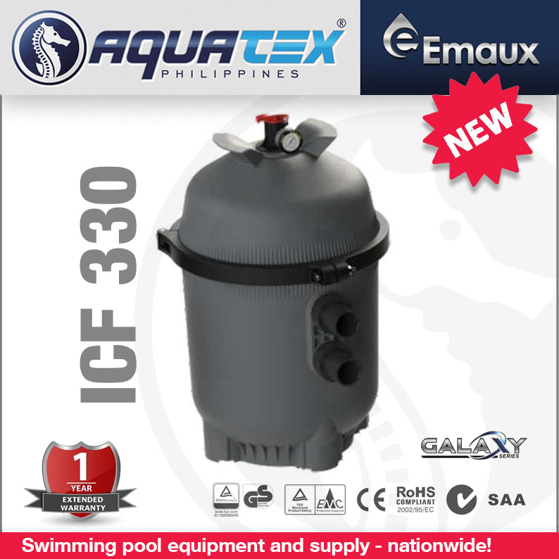 EMAUX Galaxy Pool Multi Element Cartridge Filter ICF 230, ICF 330, ICF ...