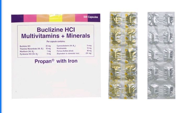 PROPAN IRON CAPSULE by 10's APPETITE STIMULANT ( MULTIVITAMINS + IRON ...