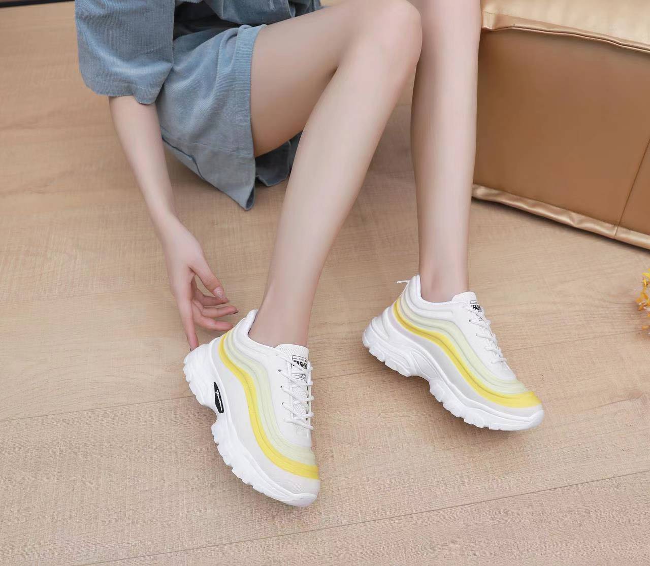 F12 KOREAN FASHION SHOES WEDGE SHOES FOR WOMEN SHOES 1-2 inch | Lazada PH