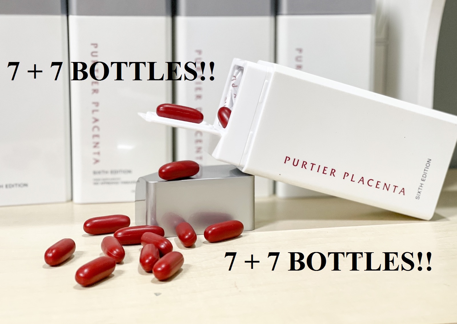 BUY 7 TAKE 7 Purtier Placenta Stem cell RIWAY 6th Edition Singapore ...