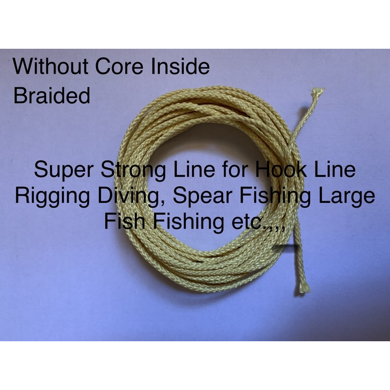 5meters 16 strands Kevlar / Dyneema assist cord(1.0/1.2/1.4/1.5/1.8mm ...