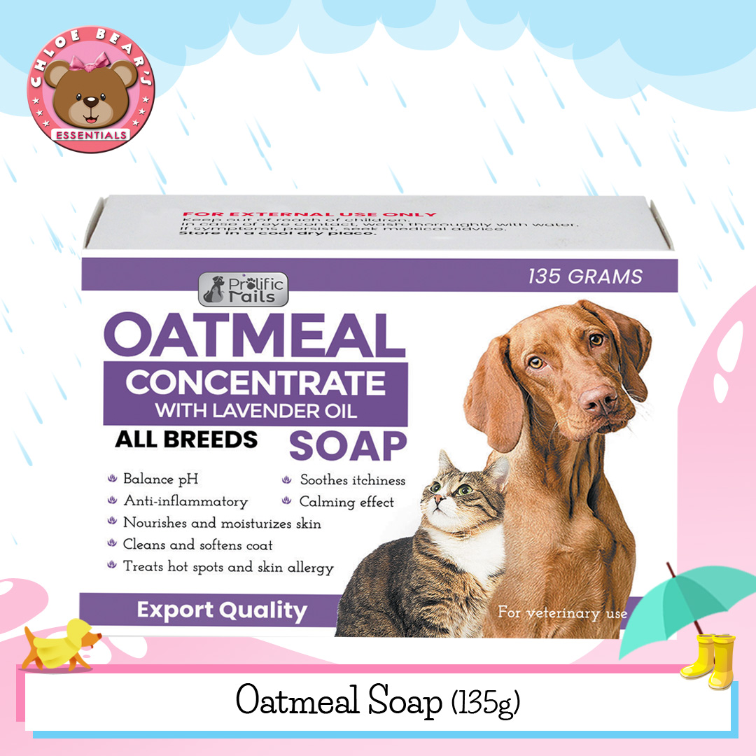 Prolific Oatmeal Concentrate Soap 135grams For Dogs and Cats Treats Hot ...