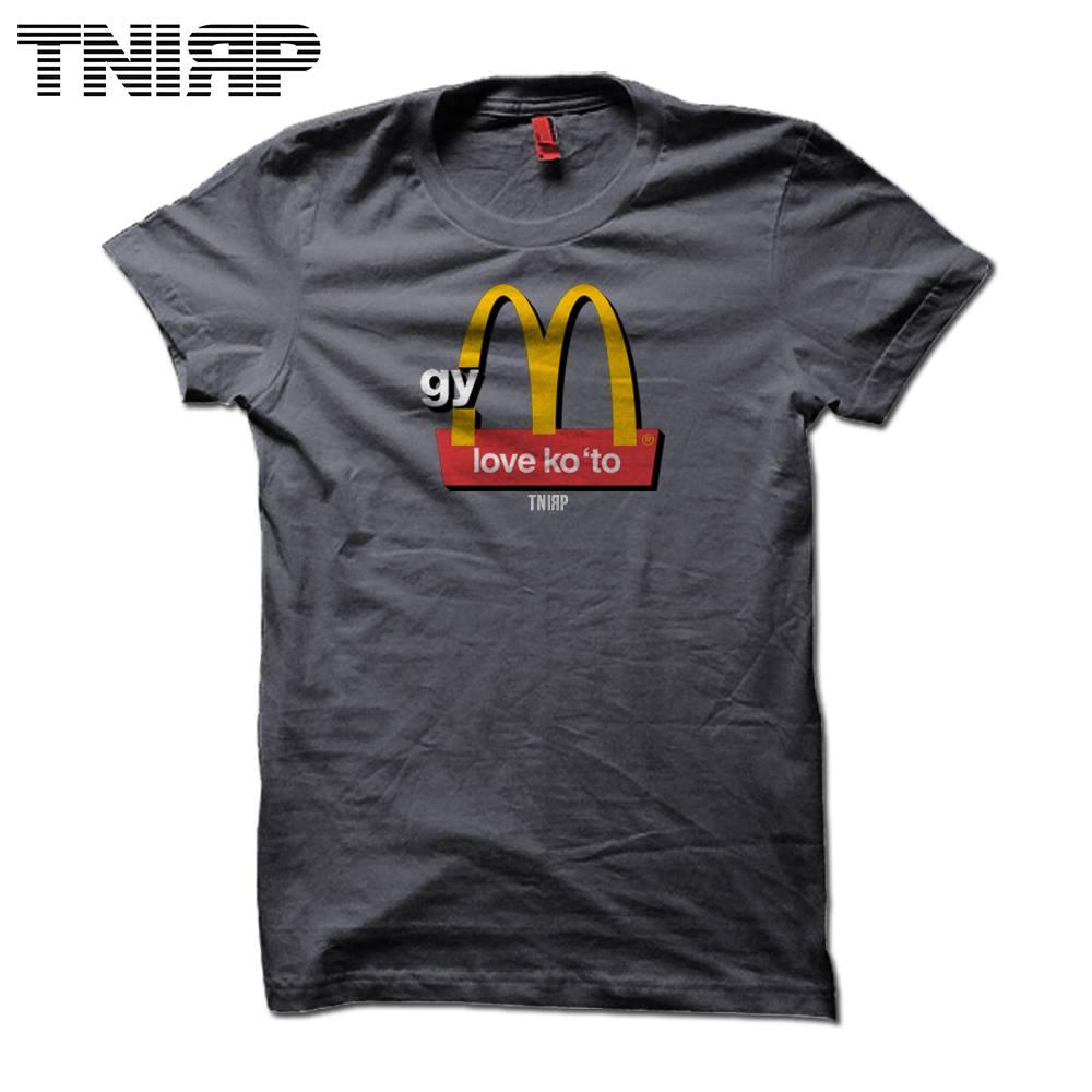 TNIRP : Mcdo GYM Love ko to Spoof T shirt designed by TNIRP | Lazada PH