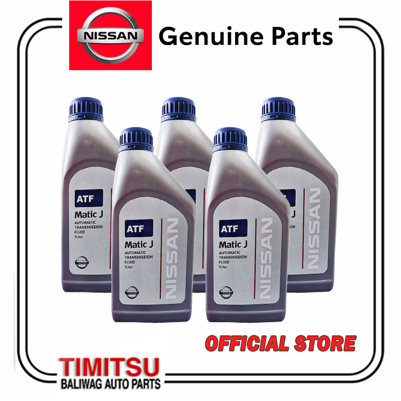 NISSAN MATIC J TRANSMISSION FLUID BNDLE OF 5 LITERS NISSAN NAVARA OLD ...